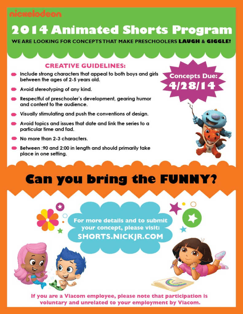 Nick Jr. Animated Shorts Program | Academy of Art University