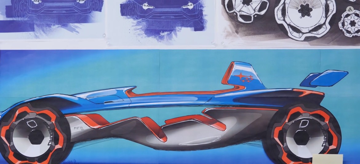 Subaru Taps Academy of Art Industrial Design School for 2030 Car Design